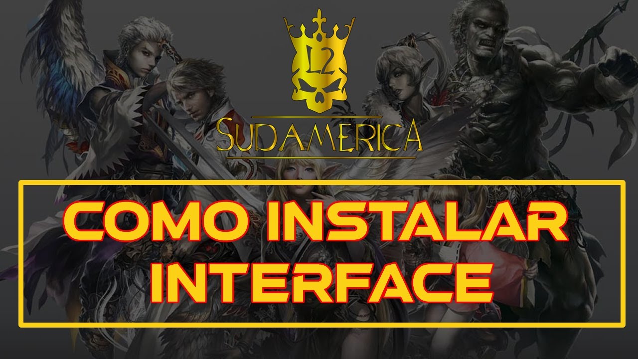 Guia Tutorial instalación y configuracion: Como instalar interface lineage 2 Interlude ...