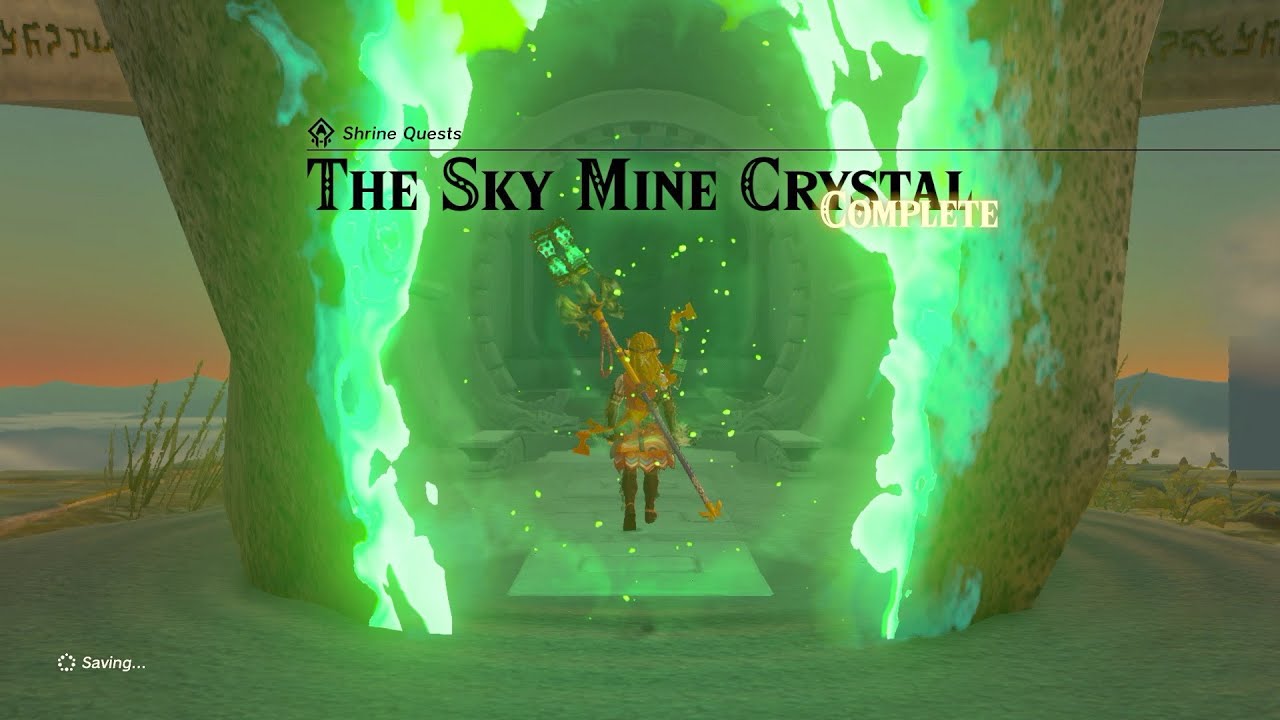 Gikaku Shrine - The Sky Mine Crystal (All Chests) | Zelda: Tears of the ...