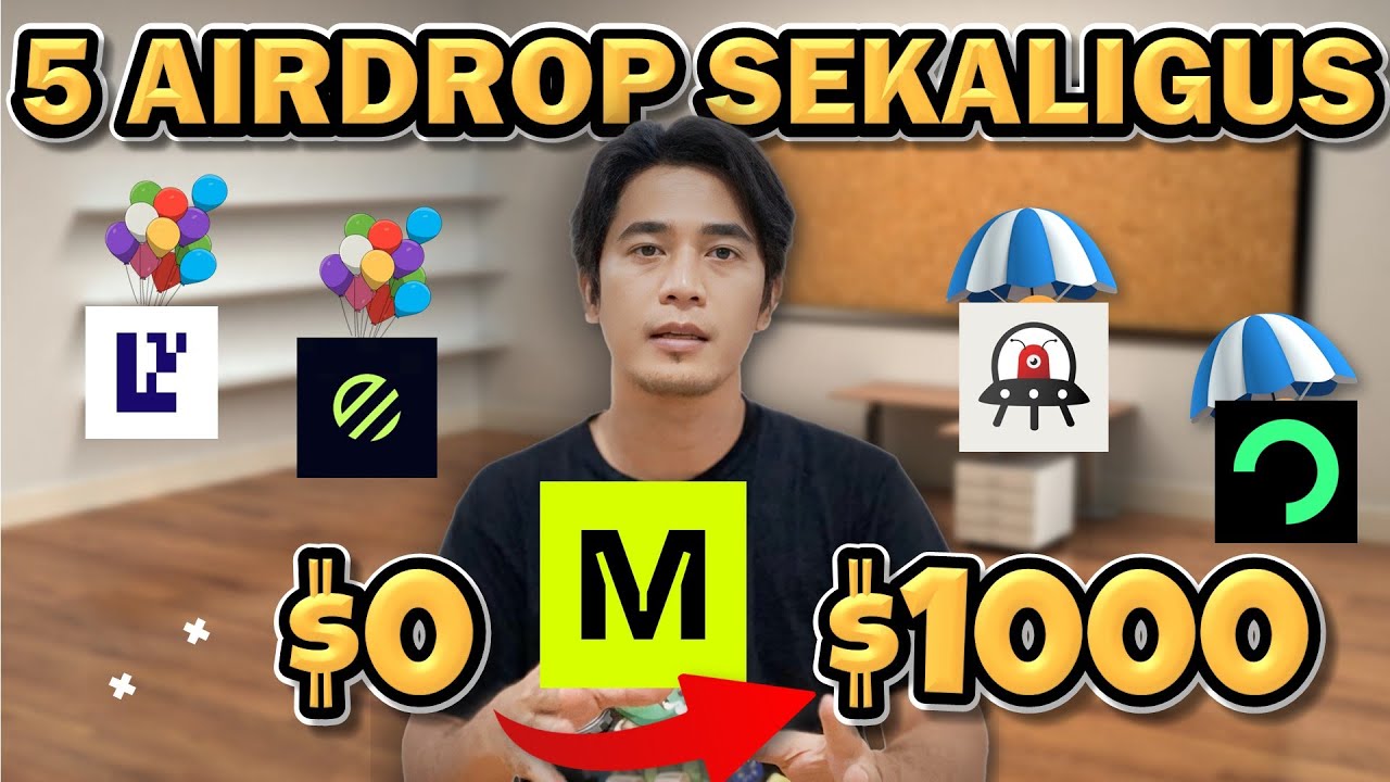 5 Aidrop Kripto Sekali Garap Mode Airdrop (Step by step) - Airdrop ...