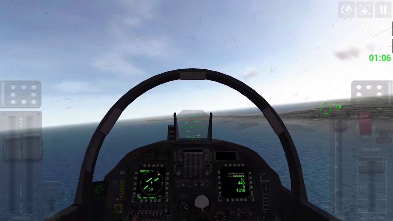 AV8 Harrier II Cockpit View # Airbase Vertical Landing and Cinematic ...