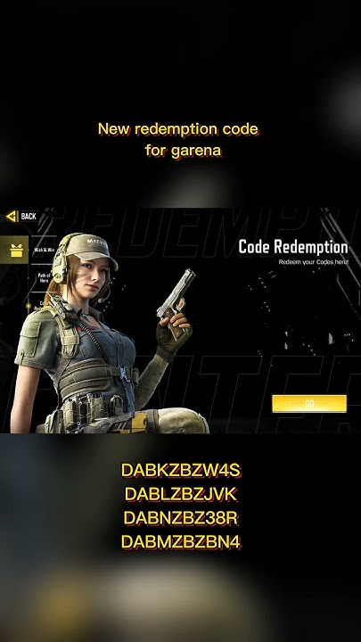 Call of duty mobile new redemption code garena #codm #gaming #garena ...