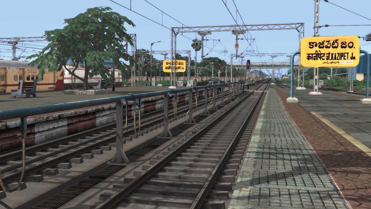 THE REALISTIC SCR ROUTE !!! SATAVAHANA EXP JOURNEY FROM WARANGAL TO ...