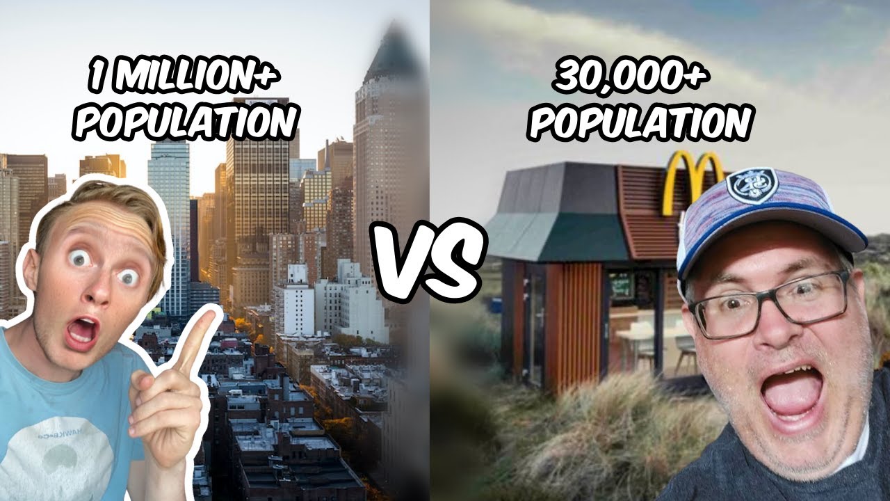 Dashing in A Big City VS A Small Town | Dasher Challenge - YouTube