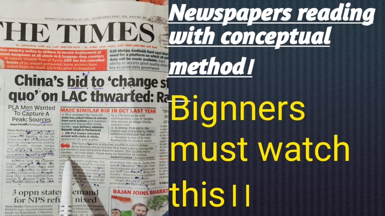 Newspapers reading for bignners with full explanation।Advance english ...