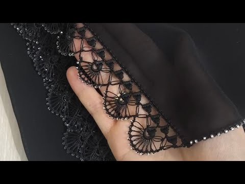 Kumboncuklu tığ oyası 148.model