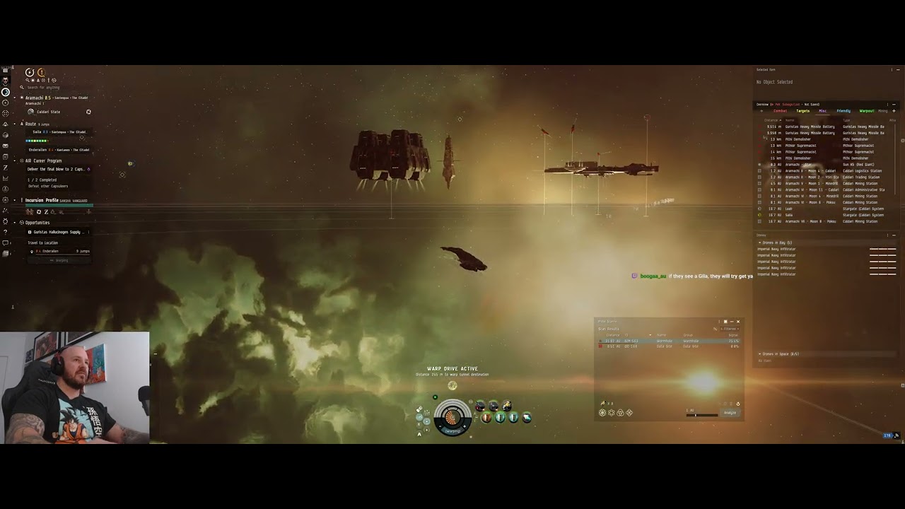 🛰️ EVE Online – Gila in High-Sec Havoc! | Combat Sites, Scanning ...