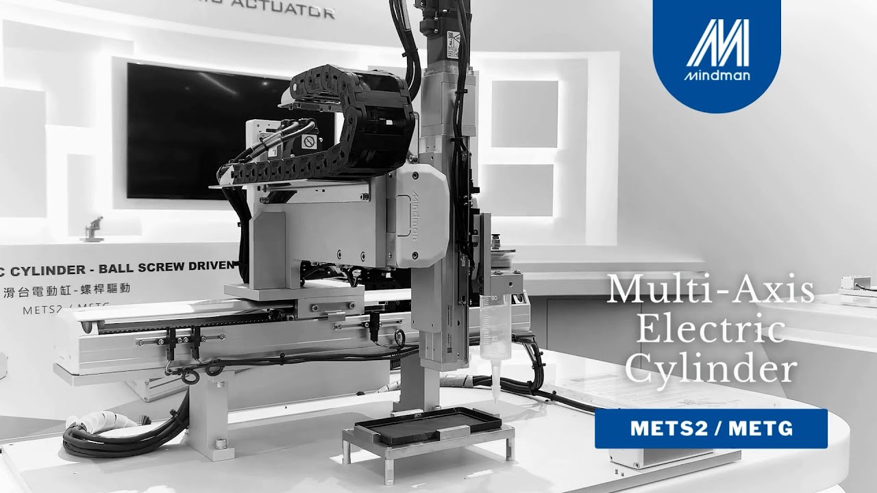 Mindman - Multi-axis electric cylinder - YouTube