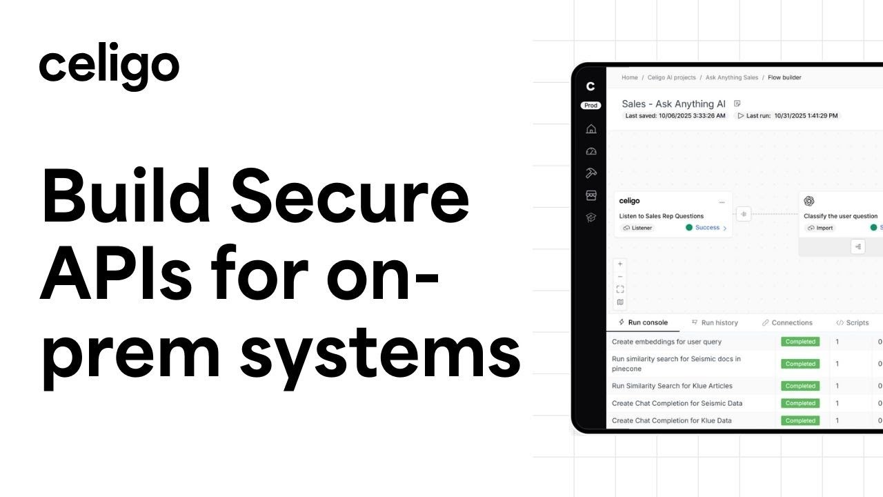 Build Secure APIs for On-prem Systems - YouTube