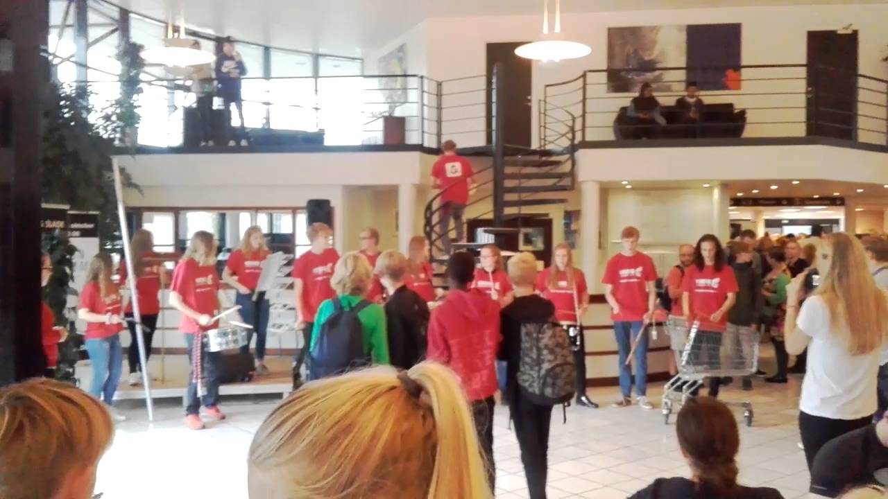 STOMP Flash mob Tinghallen september 2016 - YouTube