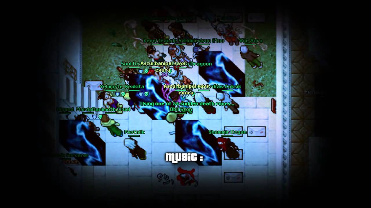 Tibia War [Violet vs. Awesome] Askara - YouTube