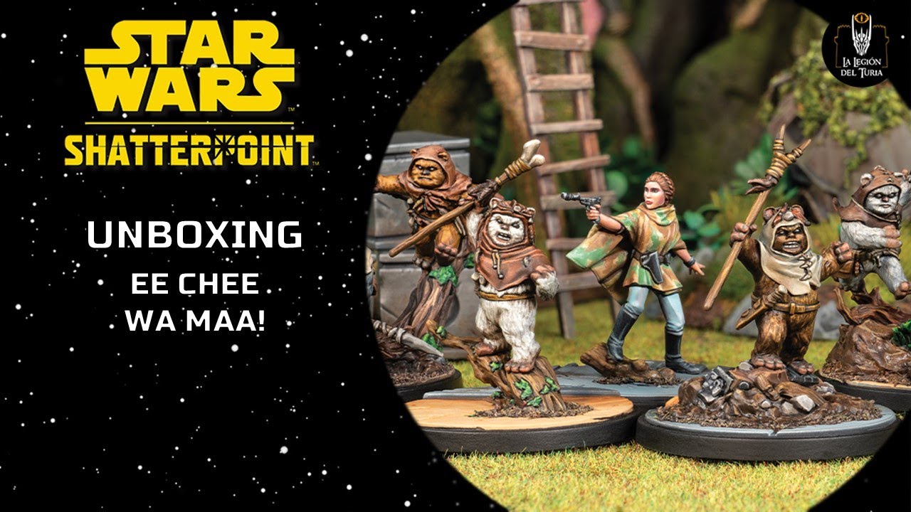 STAR WARS Shatterpoint: Unboxing: EE CHEE WA MAA! - YouTube