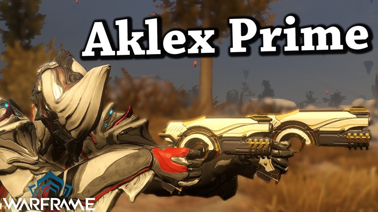 Warframe | Aklex Prime (4 Forma Build) - YouTube