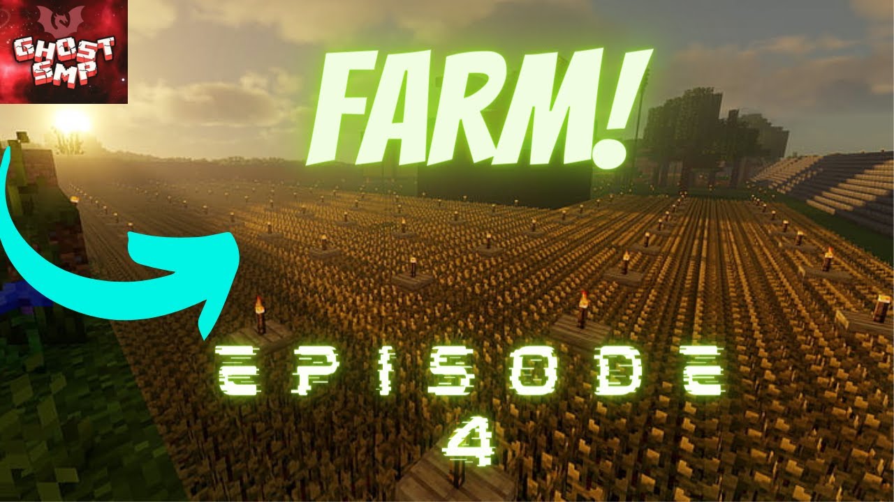 making best and biggest farm in ghost smp with @Shubh408 - YouTube