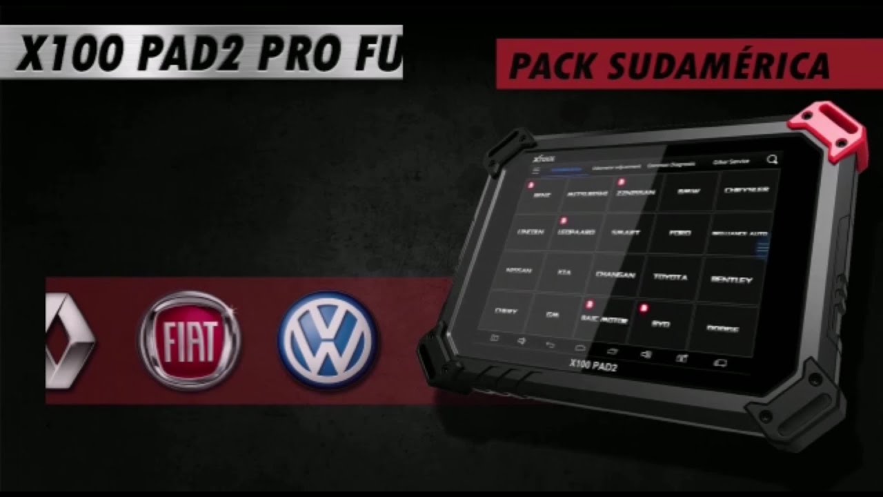 Xtool X100 PAD2 PRO DIAGNOSIS TOOL - YouTube