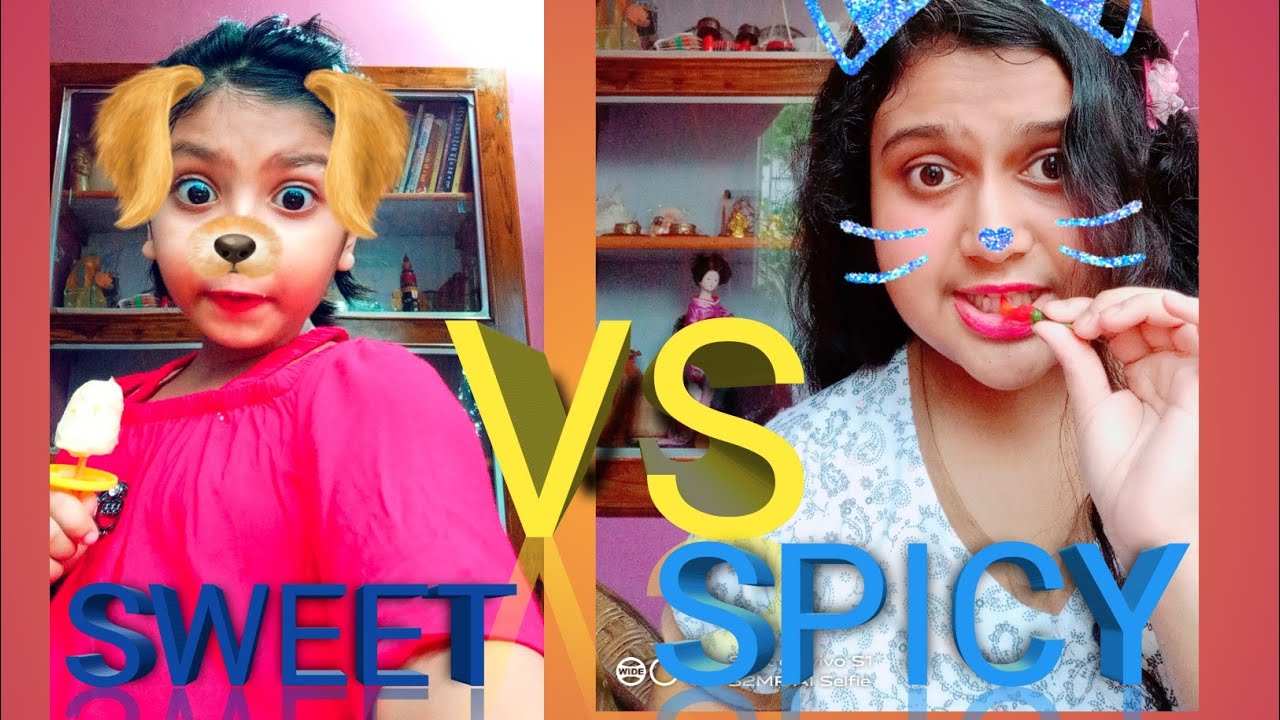24 hrs food challenge , SPICY VS SWEET FOOD CHALLENGE - YouTube
