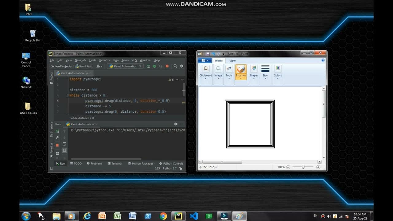 Paint By Using Pyautogui_[Basic_Python] - YouTube