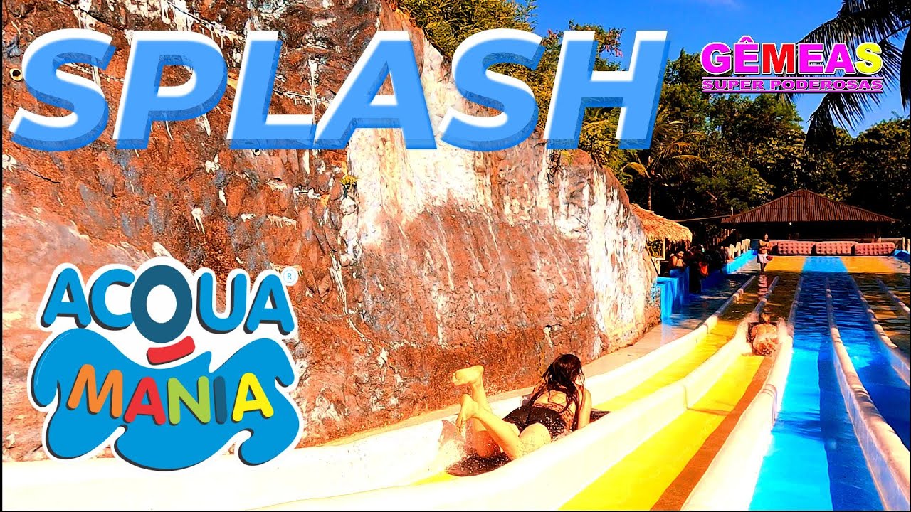 TOBOÁGUA SPLASH ACQUAMANIA GUARAPARI ES - YouTube