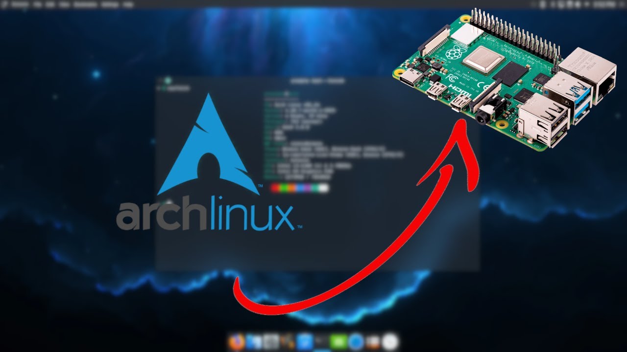 Come Installare Arch Linux su Raspberry Pi 4 - YouTube