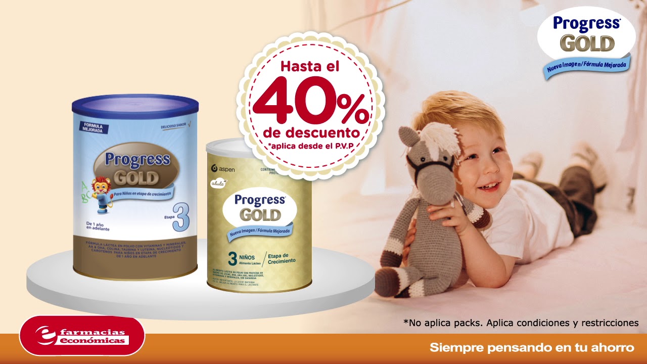 Progress Gold hasta 40% descuento - YouTube