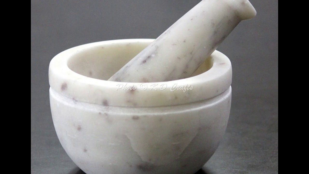 Marble Khalbatta | Mortar And Pestle Manufacturer - YouTube