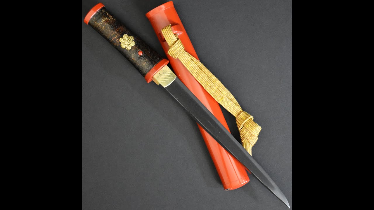 03649 ANTIQUE NIHONTO JAPANESE SAMURAI KATANA SWORD YOROIDOSHI-TANTO ...