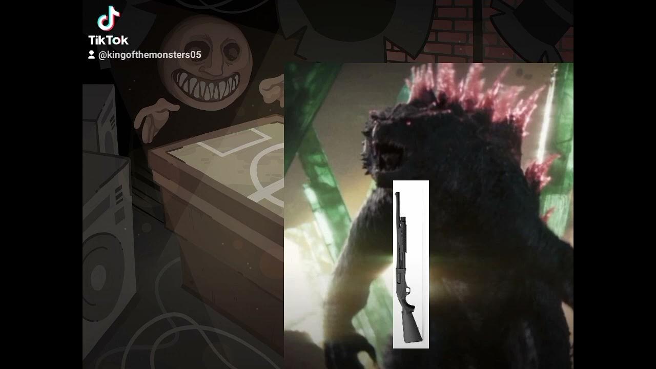 Godzilla plays buckshot roulette - YouTube