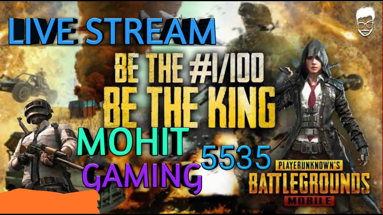 PUBG MOBILE || BACK WITH CHICKEN DINNER SOME THING NEW || MOHIT GAMING 5535 LIVE - YouTube