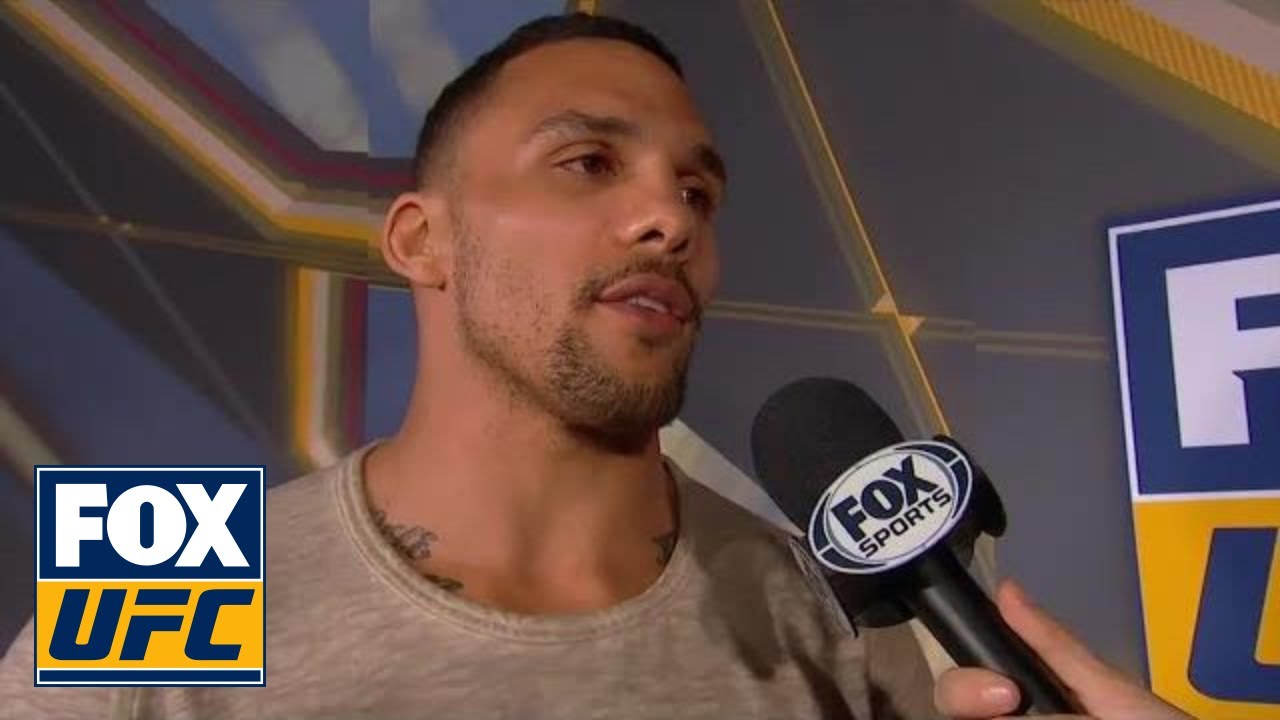 Eryk Anders talks with Heidi Androl | INTERVIEW | UFC FIGHT NIGHT - YouTube