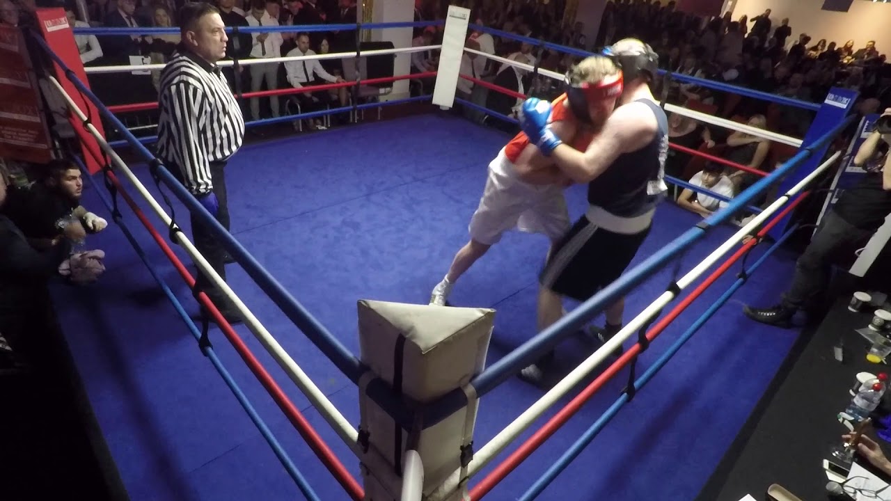 Ultra White Collar Boxing | Sheffield | Matt Radford vs Cookey - YouTube