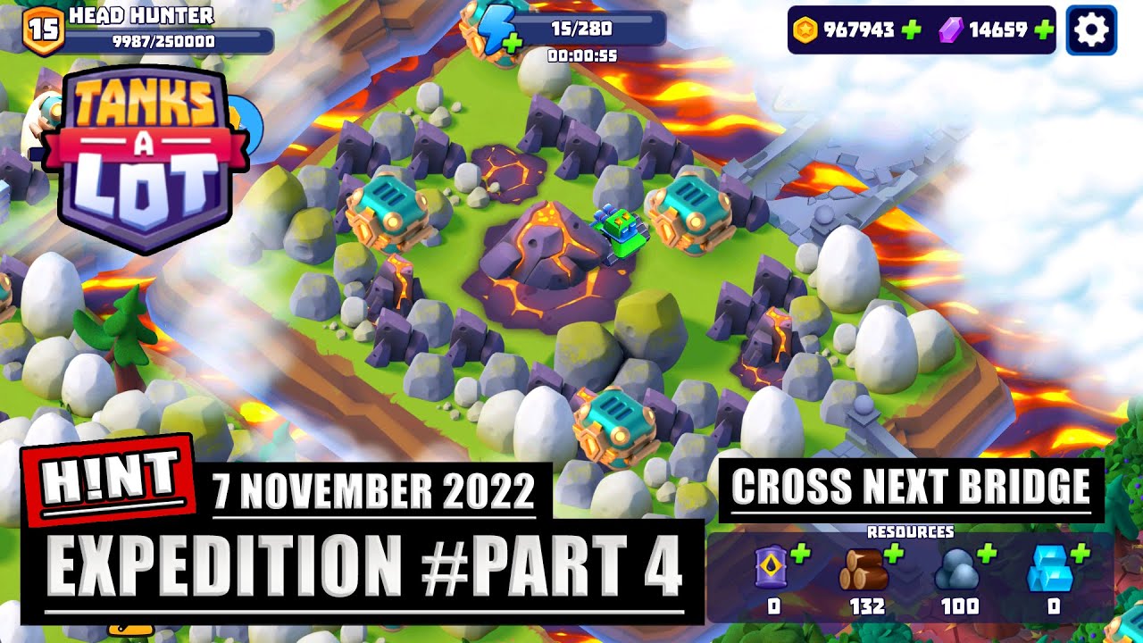 EXPEDITION # PART 4 : CROSS NEXT BRIDGE - TANKS A LOT (7 NOV 2022 ...