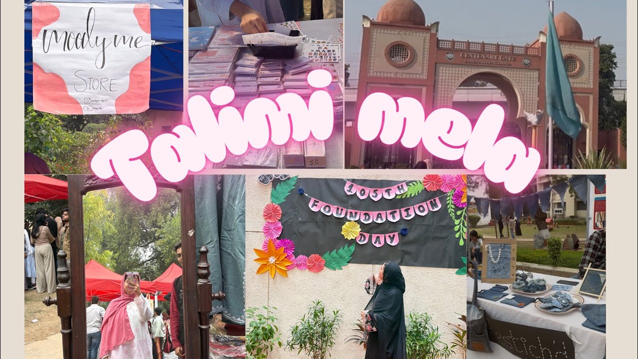Vlogging my first ever small business stall at Jamia Millia Islamia ...