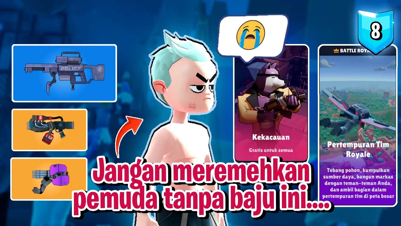 🔴 Tutorial membuat pemain Vortex9 MENANGis 😭 | Gameplay Vortex 9 [ level 8 ] - YouTube