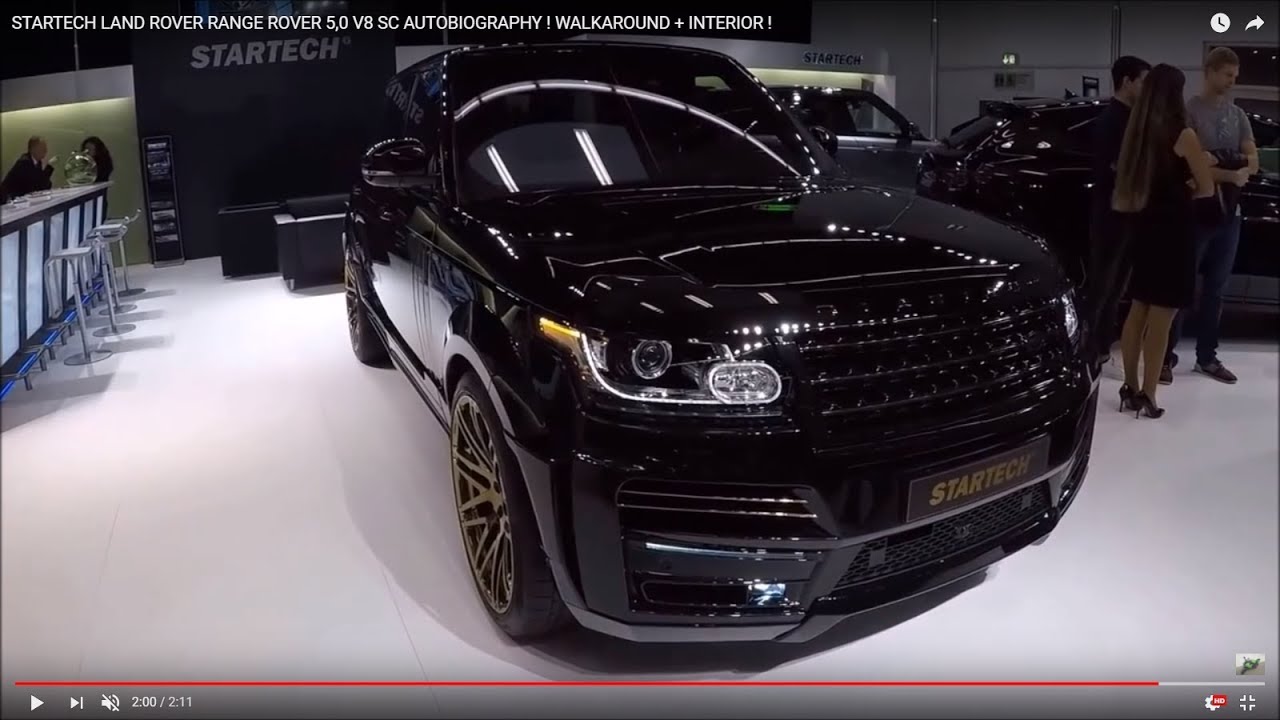 STARTECH LAND ROVER RANGE ROVER 5,0 V8 SC AUTOBIOGRAPHY ! WALKAROUND ...
