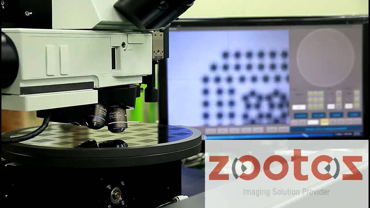 Wafer Review System(Global Align - Auto Focus - Recipe(Microscope ...