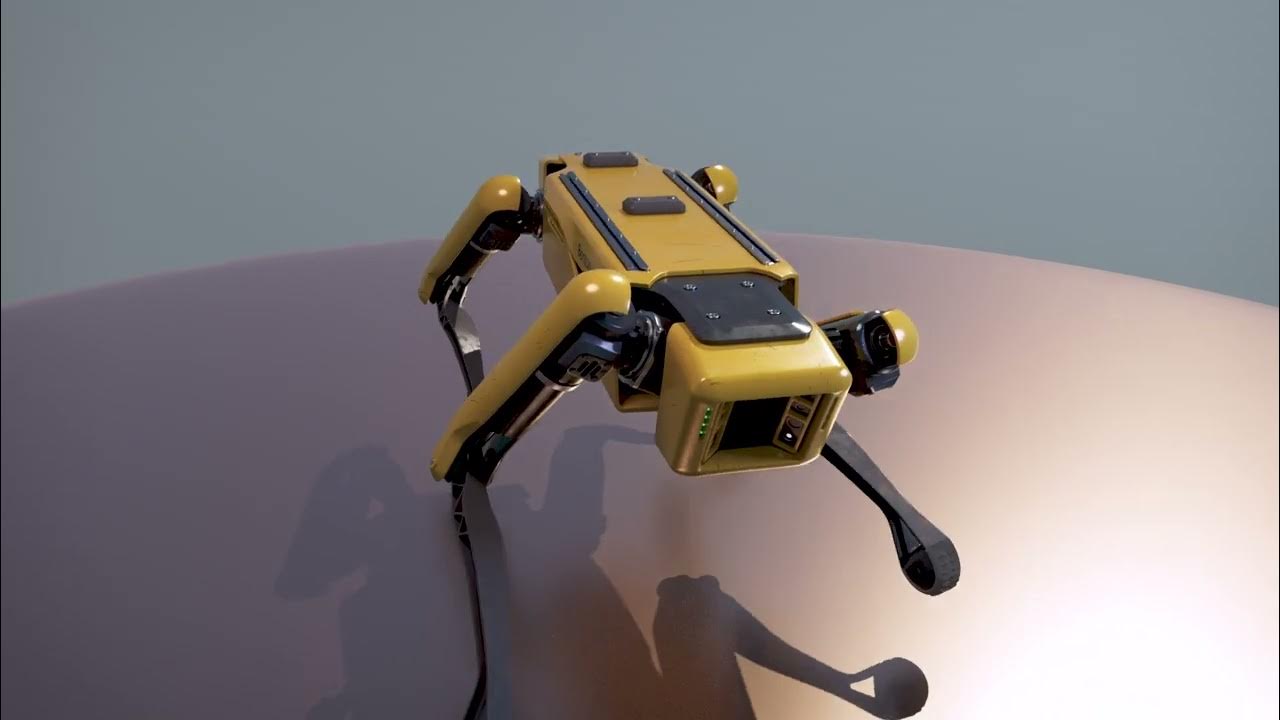 "Spot" robot animation - YouTube