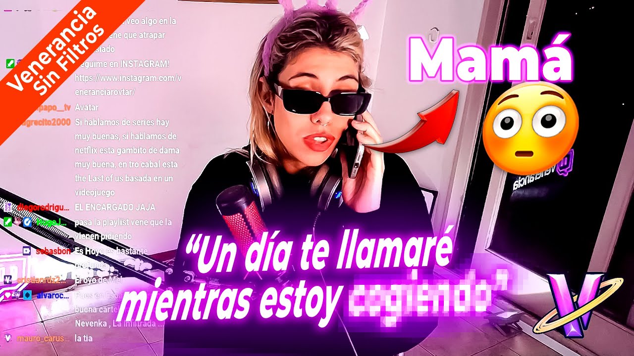 💥¡LA LLAMADA MÁS INCÓMODA CON MI MAMÁ EN VIVO! | Anéctodas, risas ...