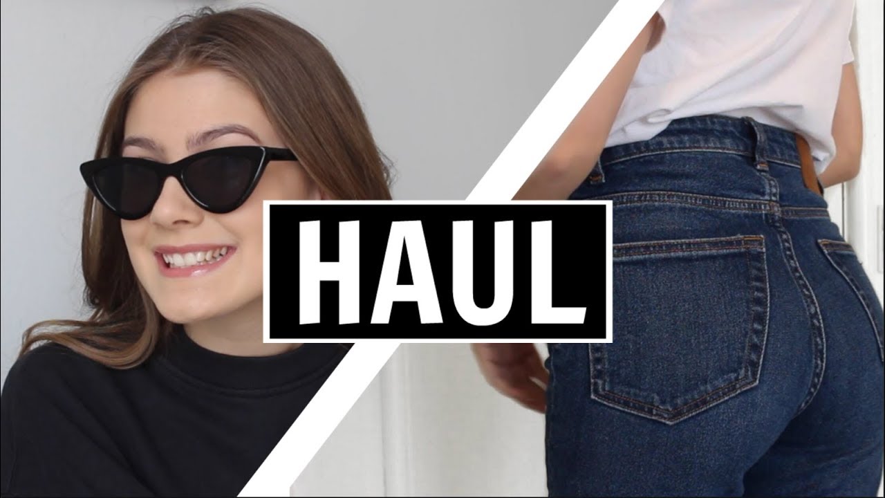 KÆMPE TRY ON HAUL - YouTube