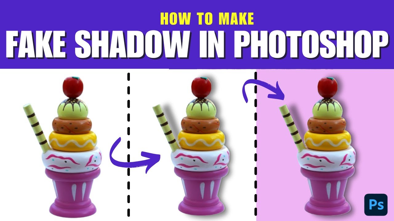 How To Make A Fake Shadow in Photoshop - YouTube