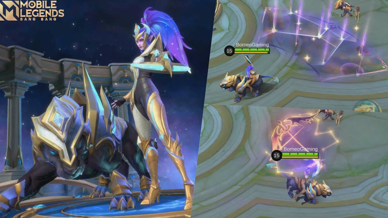 REVAMP IRITHEL SAGITTARIUS ZODIAC SKIN - GAMEPLAY SKILL EFFECT | MOBILE ...