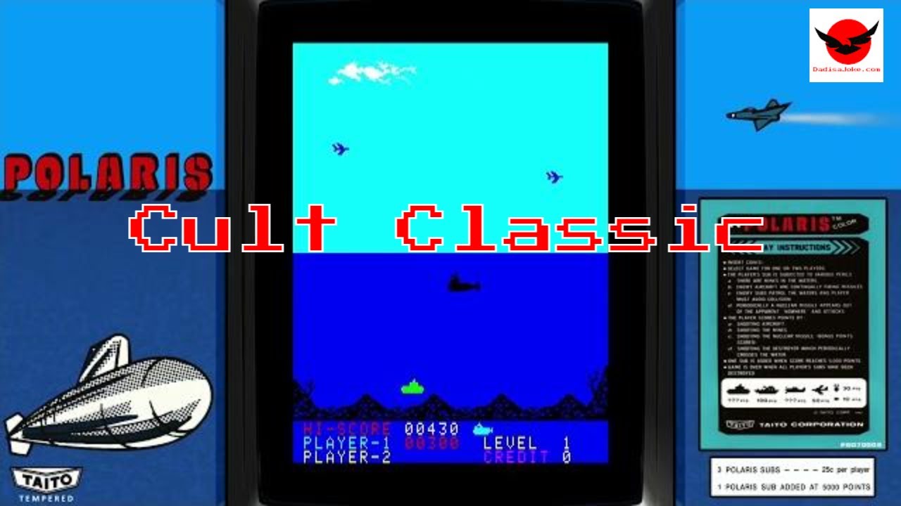 Cult Classic #Arcade Game, Polaris - YouTube