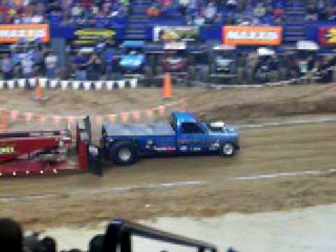 Rupp Arena Truck Pull/Monster Trucks/Rock Climbing - YouTube