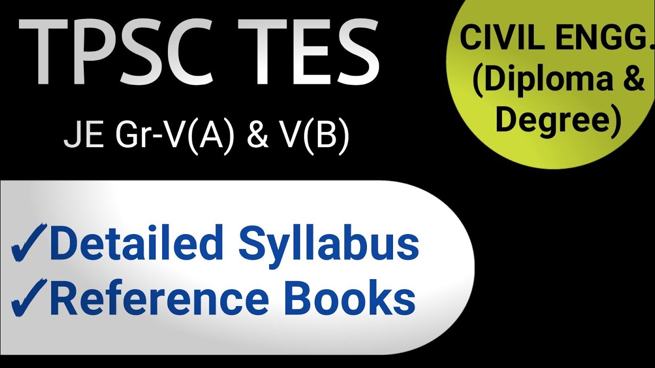 Tripura Engineering Services Syllabus | TES Civil Engineering Syllabus ...