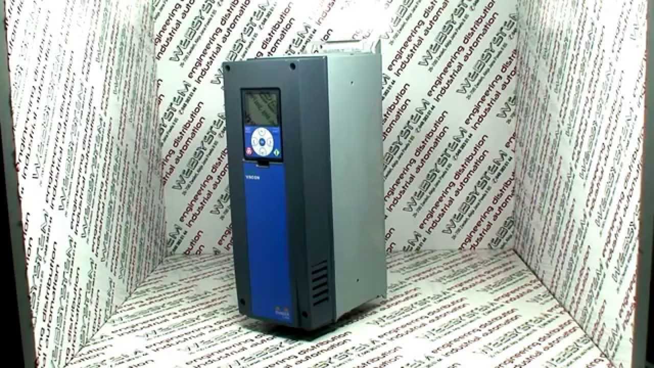 Vacon 100 HVAC 15kW 31A 3x400V VACON0100-3L-0031-4-HVAC - YouTube