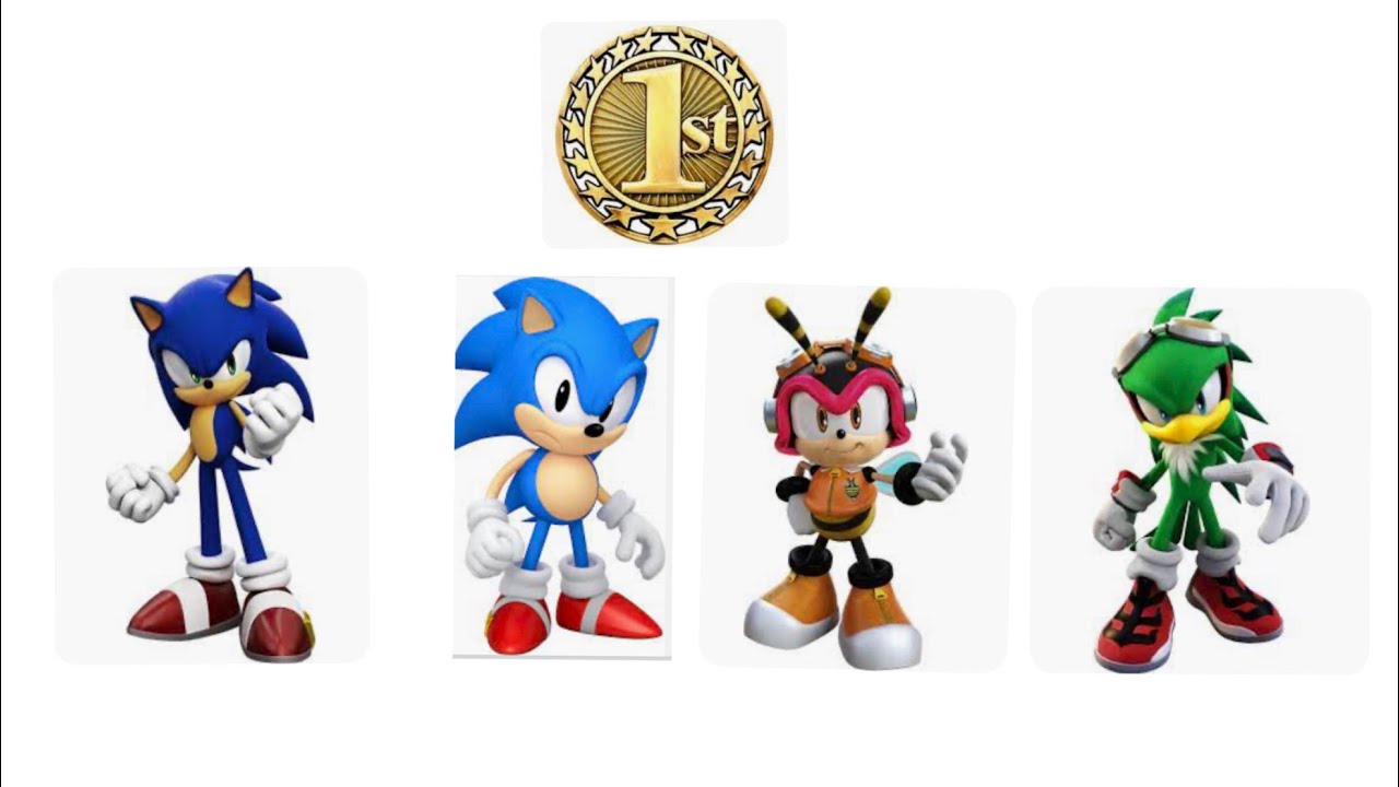 Sonic forces (I won 1st place in all rounds) - YouTube