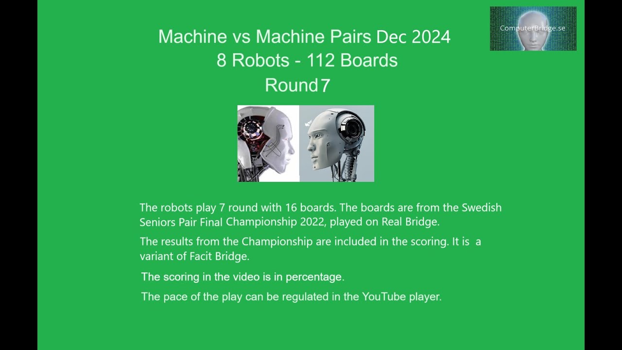 Machine vs Machine Pairs Dec 2024 - Round 6 - YouTube