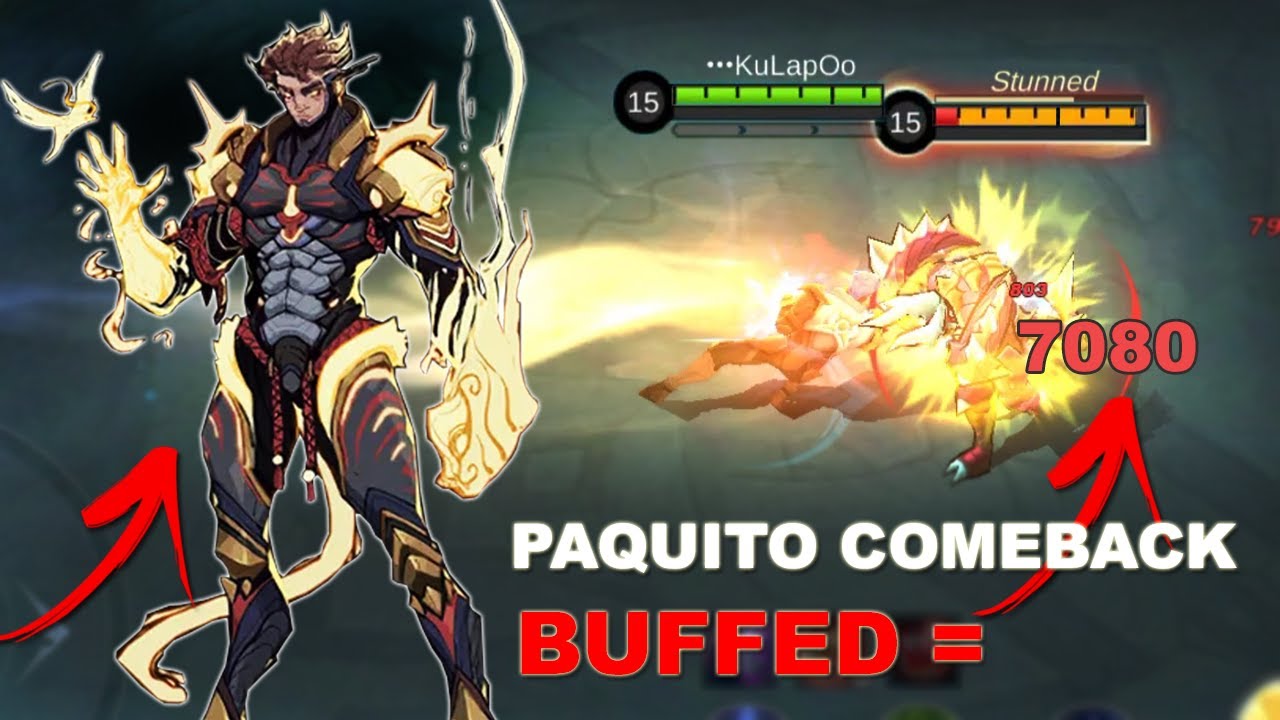 PAQUITO IS BACK TO META | 2022 PAQUITO BEST BUILD | MLBB - YouTube