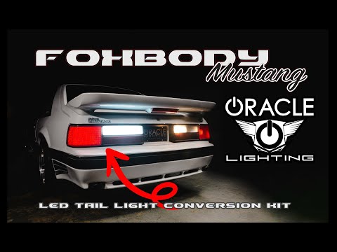Modern LED Performance for Classic Foxbody: ORACLE Mustang LX Sequential Tail Light Install DIY