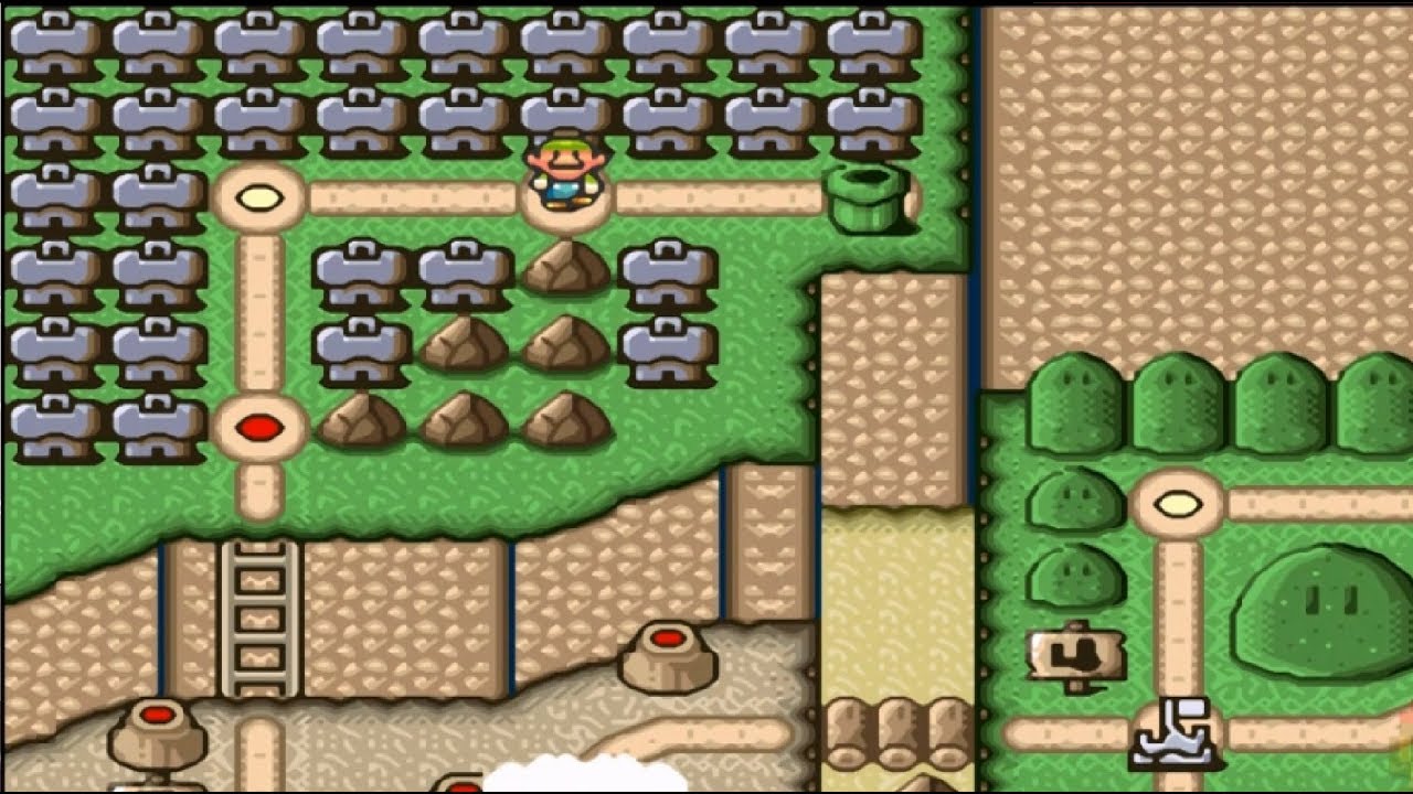 New Super Luigi World: The Best Luigi Game 100% WORLD 6: Neon Village ...