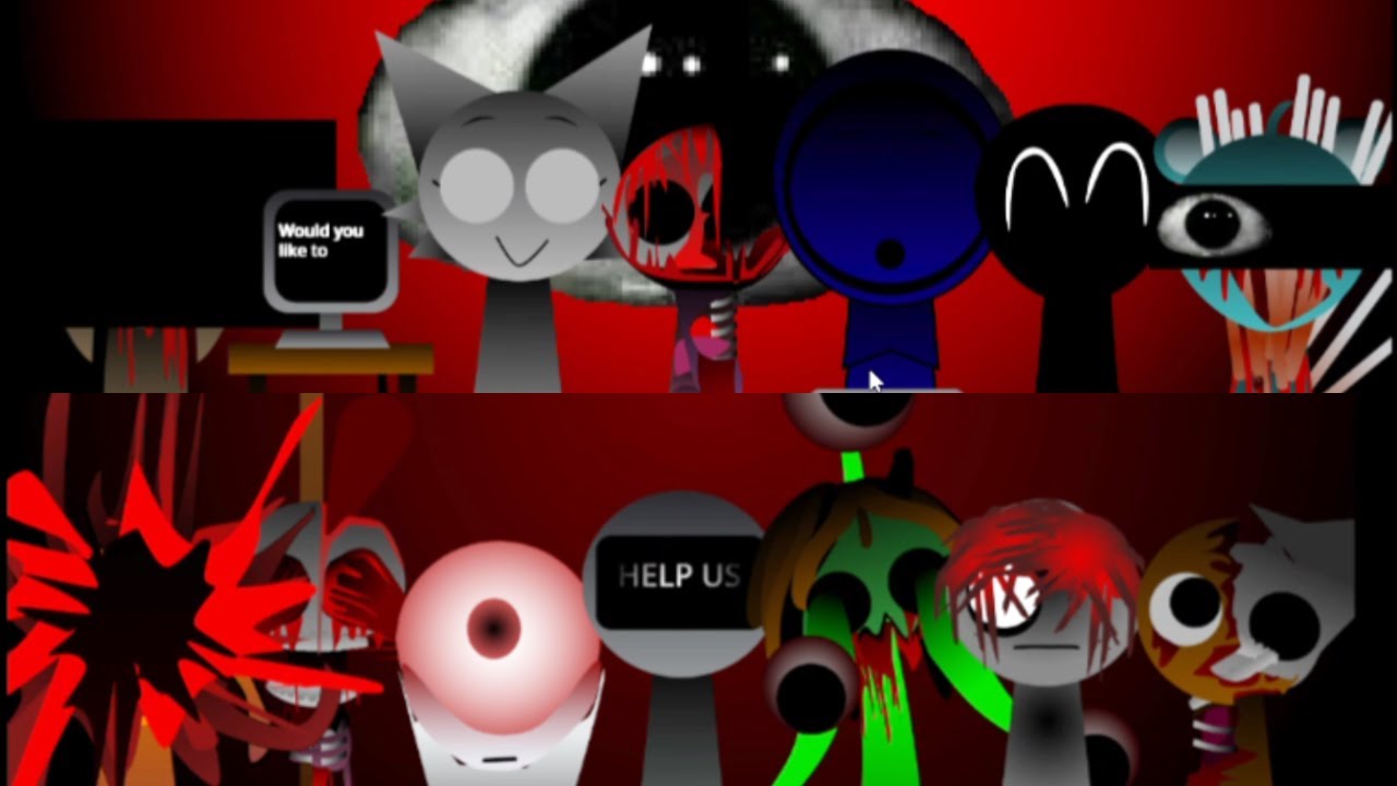 Sprunki Phase 5 Vs Sprunki Phase 6 Incredibox Mods Horror Versions ...