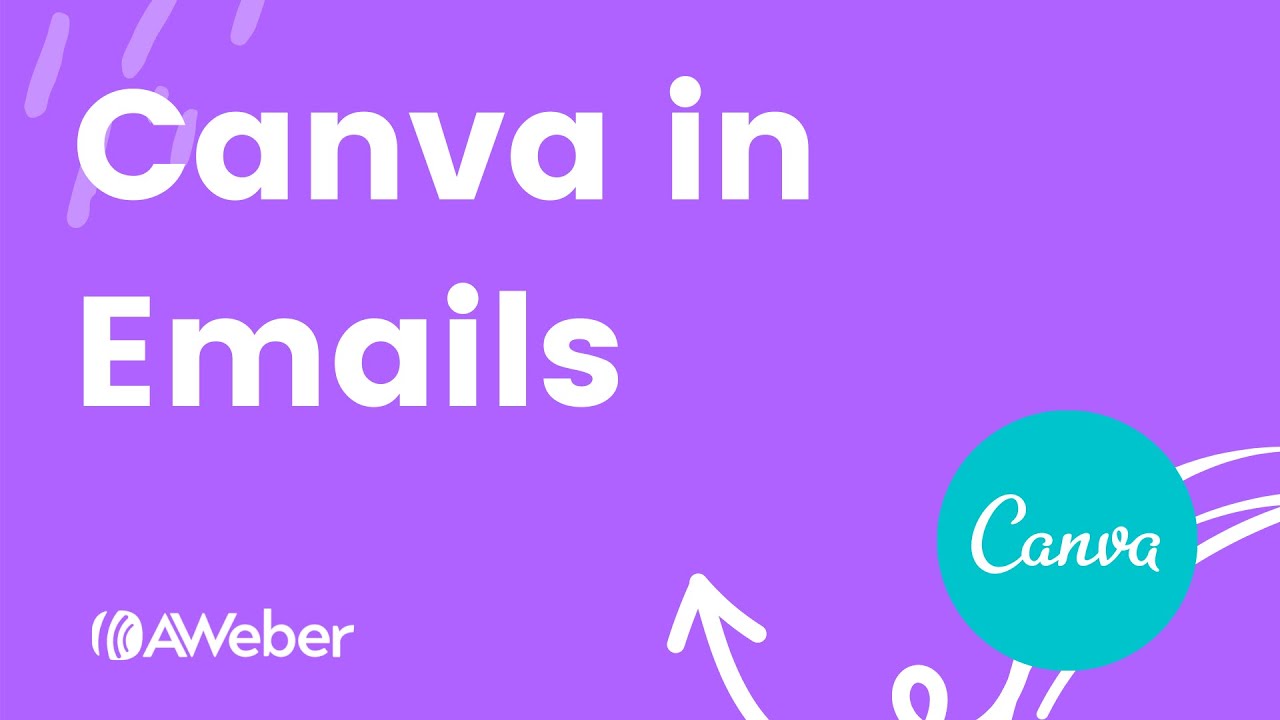 Using Canva in email - YouTube